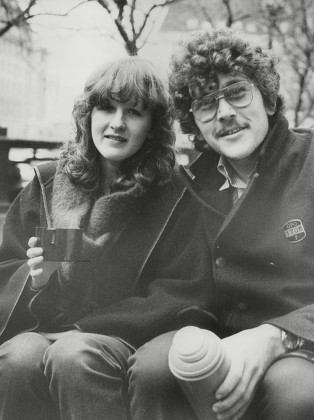 Susan Nimmo Peter Croffey Couple Queuing Editorial Stock Photo - Stock ...