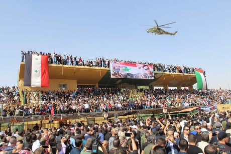 Syrian Clergymen Participate Funeral Procession Major Editorial Stock ...