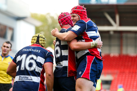 James Dun Bristol Rugby Celebrates Nick Editorial Stock Photo - Stock ...