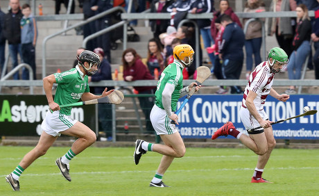 Ballygalget Vs Slaughtneil Ballygalgets Declan Mcmanus Editorial Stock ...