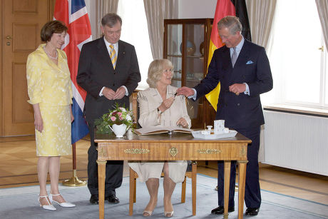L R German First Lady Eva Editorial Stock Photo - Stock Image ...