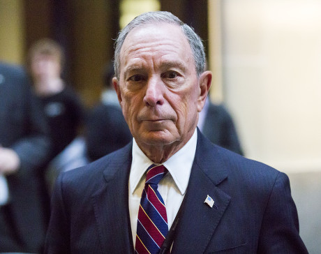 Michael Bloomberg During Walkthrough Bloomberg Arcade Editorial Stock ...