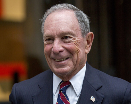 Michael Bloomberg During Walkthrough Bloomberg Arcade Editorial Stock ...