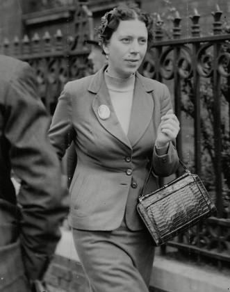 Frances Dallas Who Gave Evidence Inquest Editorial Stock Photo - Stock ...