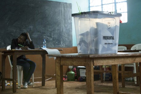 Polling Official Works Mutomo Primary School Editorial Stock Photo ...