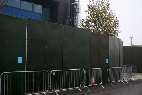 12 Foot Fence Surrounding X Factor Editorial Stock Photo - Stock Image ...