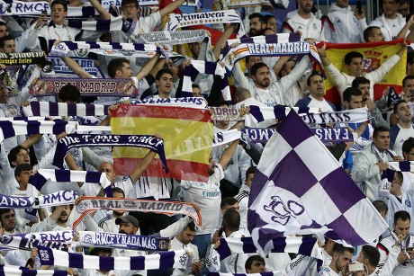 Fans Real Madrid During Uefa Champions Editorial Stock Photo - Stock ...