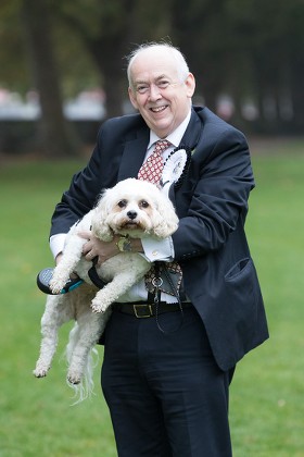 Wayne David Mp His Dog Alice Editorial Stock Photo - Stock Image ...
