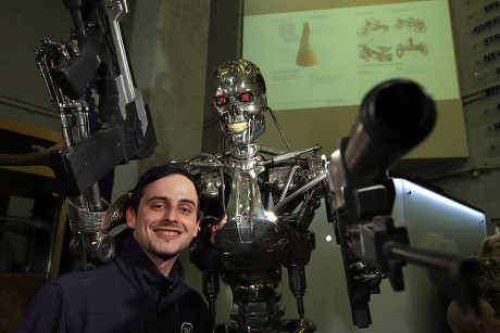 Reece Morrison Poses Terminator Along Other Editorial Stock Photo ...