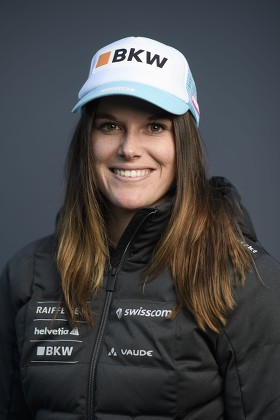 Elena Stoffel Switzerland Poses During Press Editorial Stock Photo ...
