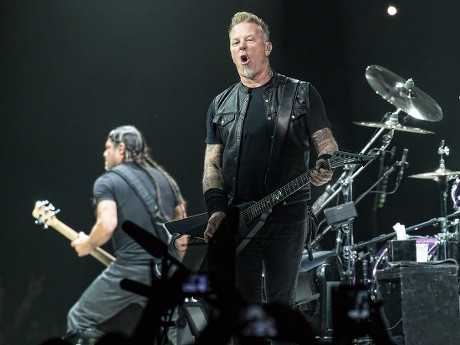 Metalica James Hetfield Robert Trujillo Editorial Stock Photo - Stock ...