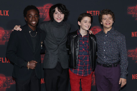 Caleb Mclaughlin Finn Wolfhard Noah Schnapp Editorial Stock Photo - Stock Image | Shutterstock