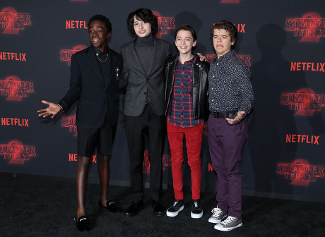 Caleb Mclaughlin Finn Wolfhard Noah Schnapp Editorial Stock Photo - Stock Image | Shutterstock