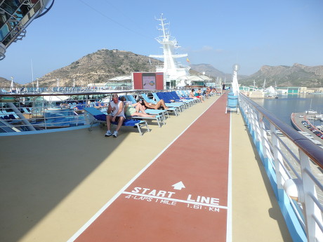 Tui Discovery 2 Cruise Ship Running Editorial Stock Photo - Stock Image ...