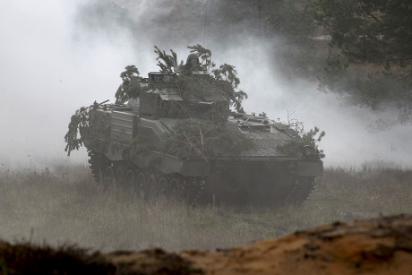 Spanish Army Ifv Pizarro During Multinational Editorial Stock Photo ...
