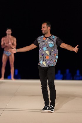 Model On Catwalk Lava Show Editorial Stock Photo - Stock Image ...