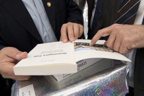 Book Paul Gruninger Grueninger Pictured Hands Editorial Stock Photo ...