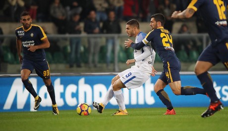 Hellas Verona vs Inter FC, Italy - 30 Oct 2017 Stock Pictures ...