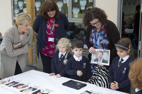 Sophie Countess of Wessex opens Countess Gytha Primary School, Queen ...