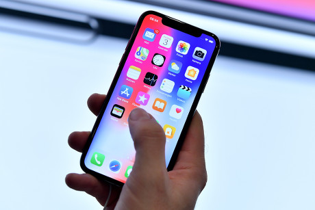 Apple launches new iPhone X in Cologne, Germany - 03 Nov 2017 Stock ...