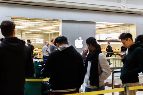 Apple iPhone X launch, Melbourne, Australia - 03 Nov 2017 Stock ...