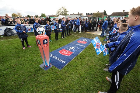 Fly Emirates Fa Cup Branding Editorial Stock Photo - Stock Image ...