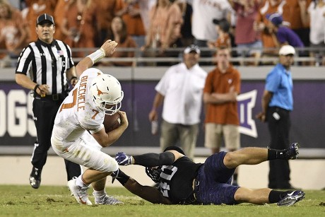 Texas Longhorns Quarterback Shane Buechele 7 Editorial Stock Photo ...