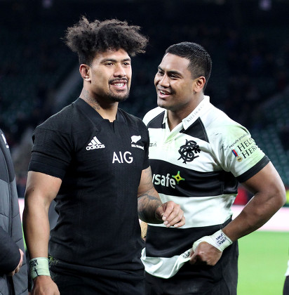 Ardie Savea Left New Zealand His Editorial Stock Photo - Stock Image ...