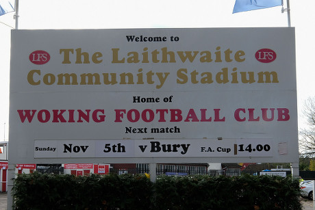Woking vs Bury, Emirates FA Cup, Football, The Laithwaite Community ...
