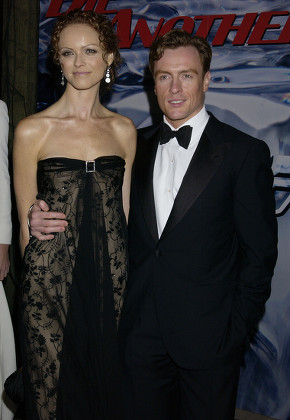 Toby Stephens His Wife Annalouise Plowman Editorial Stock Photo - Stock ...