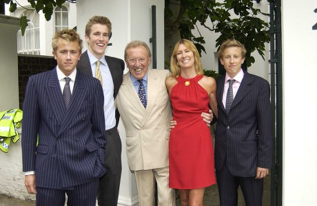 Sir David Frost His Wife Lady Editorial Stock Photo - Stock Image ...