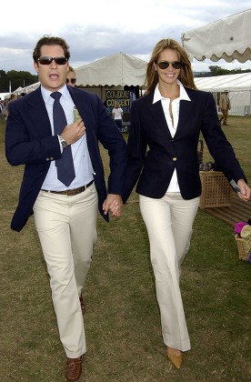 Elle Macpherson Her Partner Arpad Busson Editorial Stock Photo - Stock ...
