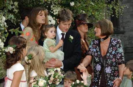 Zac Sheherazade Goldsmith Their Daughters Uma Editorial Stock Photo ...