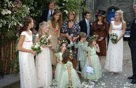 Zac Sheherazade Goldsmith Their Daughters Uma Editorial Stock Photo ...