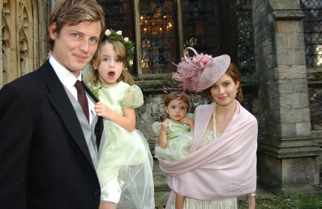 Zac Sheherazade Goldsmith Their Daughters Uma Editorial Stock Photo ...