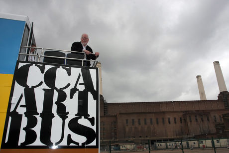 Peter Blake Cca Art Bus Battersea Editorial Stock Photo - Stock Image ...