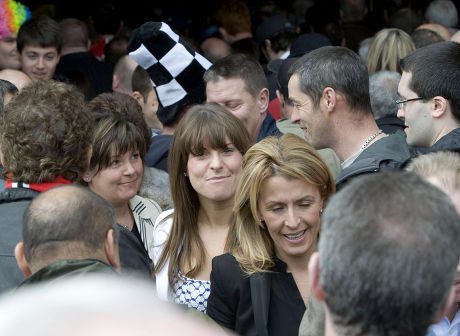 Lisa Roughead Right Wife Michael Carrick Editorial Stock Photo - Stock ...