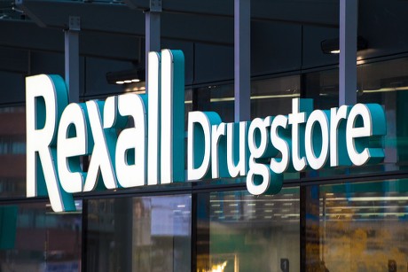 Rexall Drugstore Sign Editorial Stock Photo - Stock Image | Shutterstock