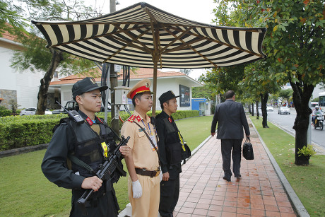 Security Officers Stand Guard During Asiapacific Editorial Stock Photo ...