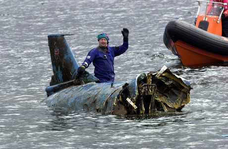 Remains Sir Donald Campbells Speedboat Bluebird Editorial Stock Photo ...