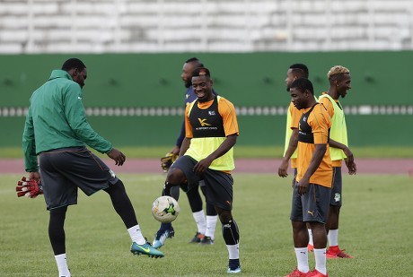 Ivory Coasts National Soccer Players Take Editorial Stock Photo - Stock ...