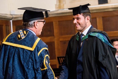Lloyd Macey Right Graduates University Wales Editorial Stock Photo ...