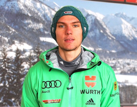Athletes of German Ski Association meet the press, Oberstdorf, Germany ...