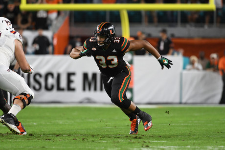 NCAA Football: Virginia Tech vs Miami, Miami Gardens, USA - 04 Nov 2017 ...