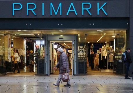 Pedestrian Walks Past Primark Clothing Store Editorial Stock Photo ...