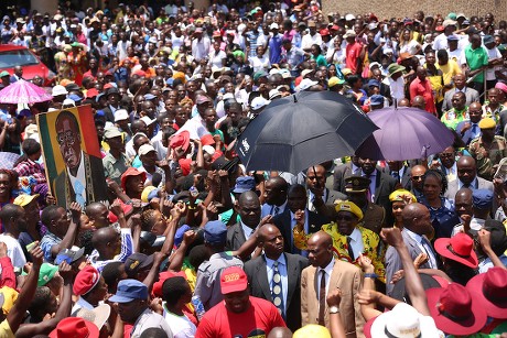 Thousands Zimbabwe African National Union Zanu Editorial Stock Photo ...