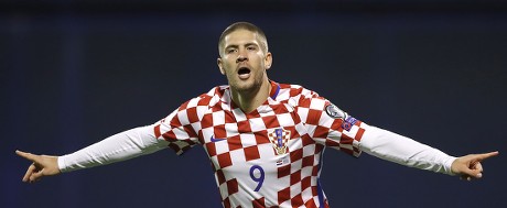 Croatian Andrej Kramaric Celebrates Scoring 41 Editorial Stock Photo ...