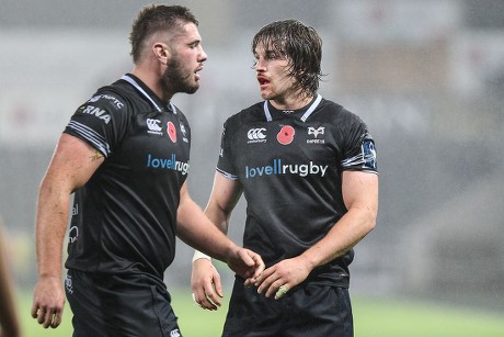 Joe Tomalinreeves Gareth Thomas Ospreys During Editorial Stock Photo ...