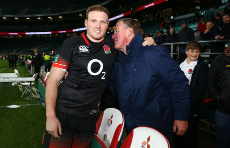 Proud Moment Sam Simmonds England Rugby Editorial Stock Photo - Stock ...