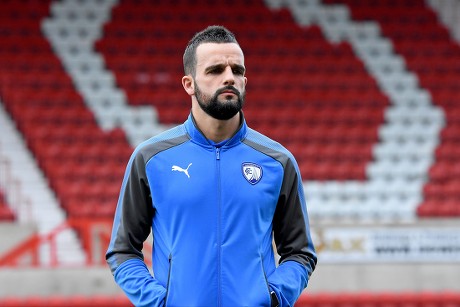 Chesterfield Midfielder Robbie Weir 28 Inspects Editorial Stock Photo ...